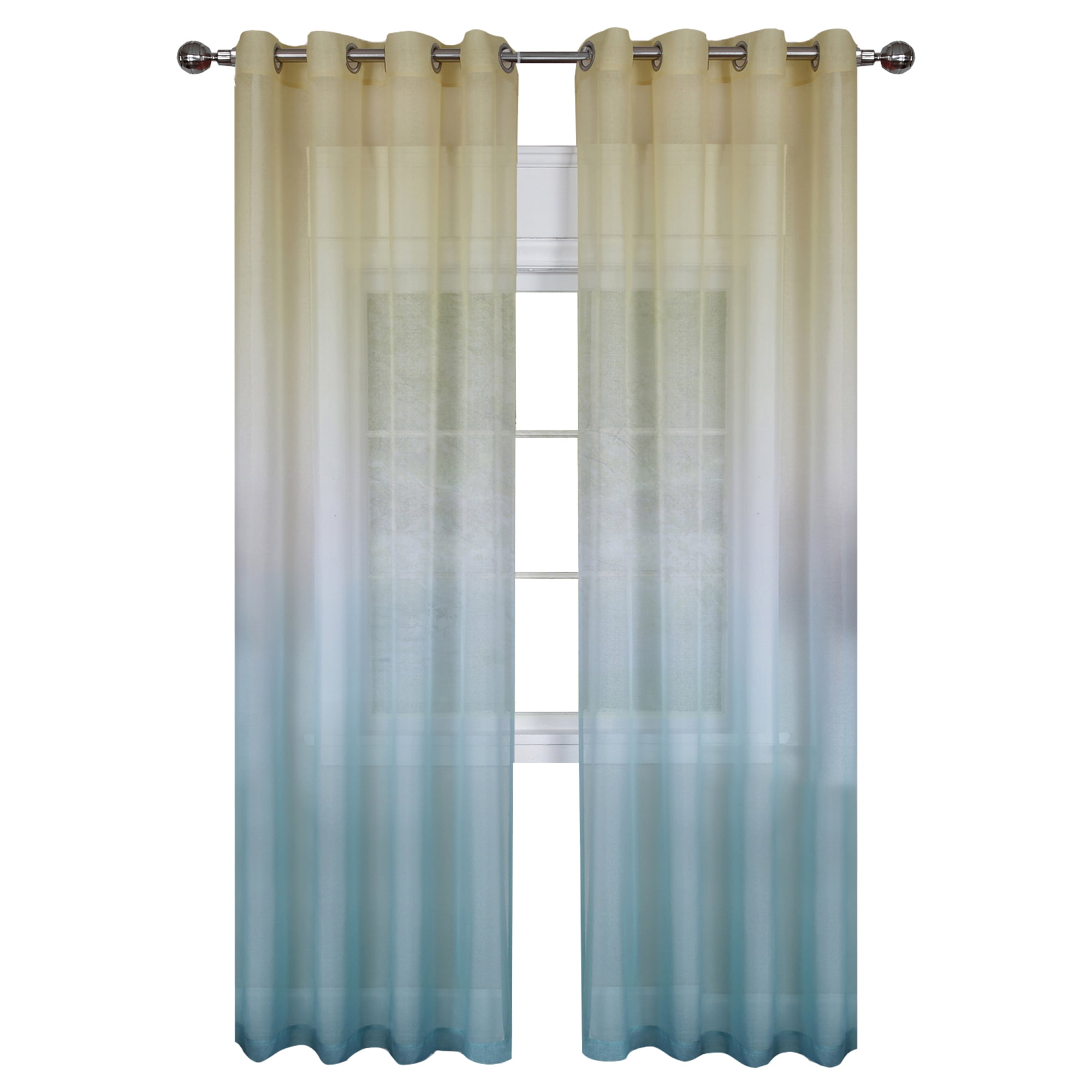 Rainbow - Single Grommet Window Curtain Panel - Walmart.com