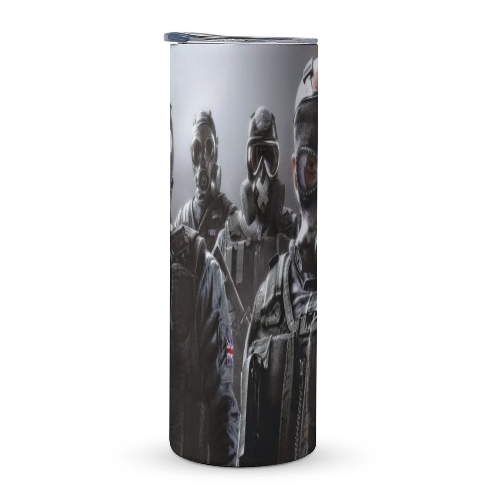 Rainbow Six Siege Mask Soldier Travel Mugs for Hot and Cold Beverages ...
