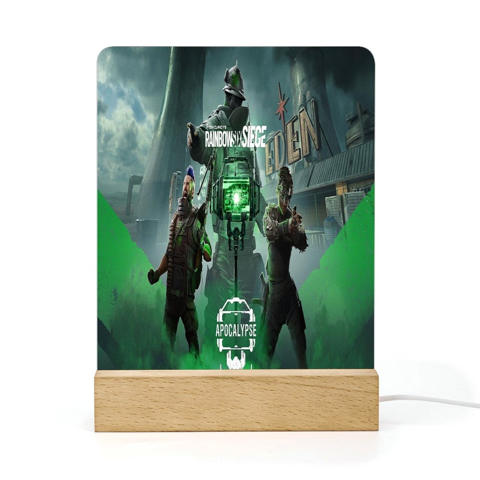 Rainbow Six Siege Night Light Boys Graduation Gifts Religious,7.5inx5 ...