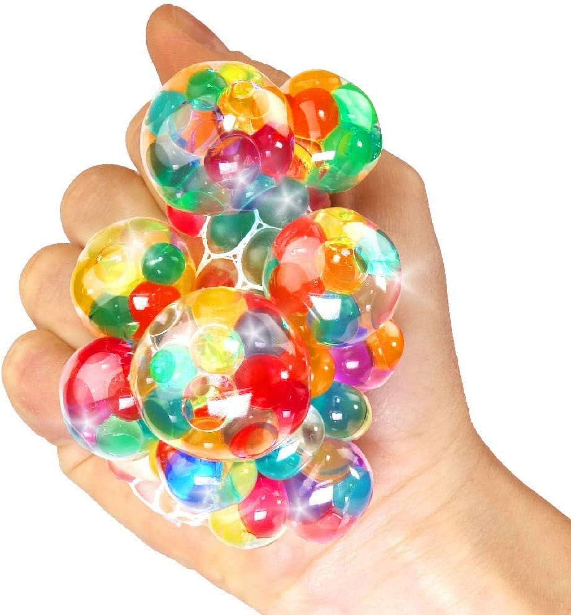 Rainbow Squeeze Ball┃ New┃ Marble Slime Ball┃ Party Favors┃ Children'S ...