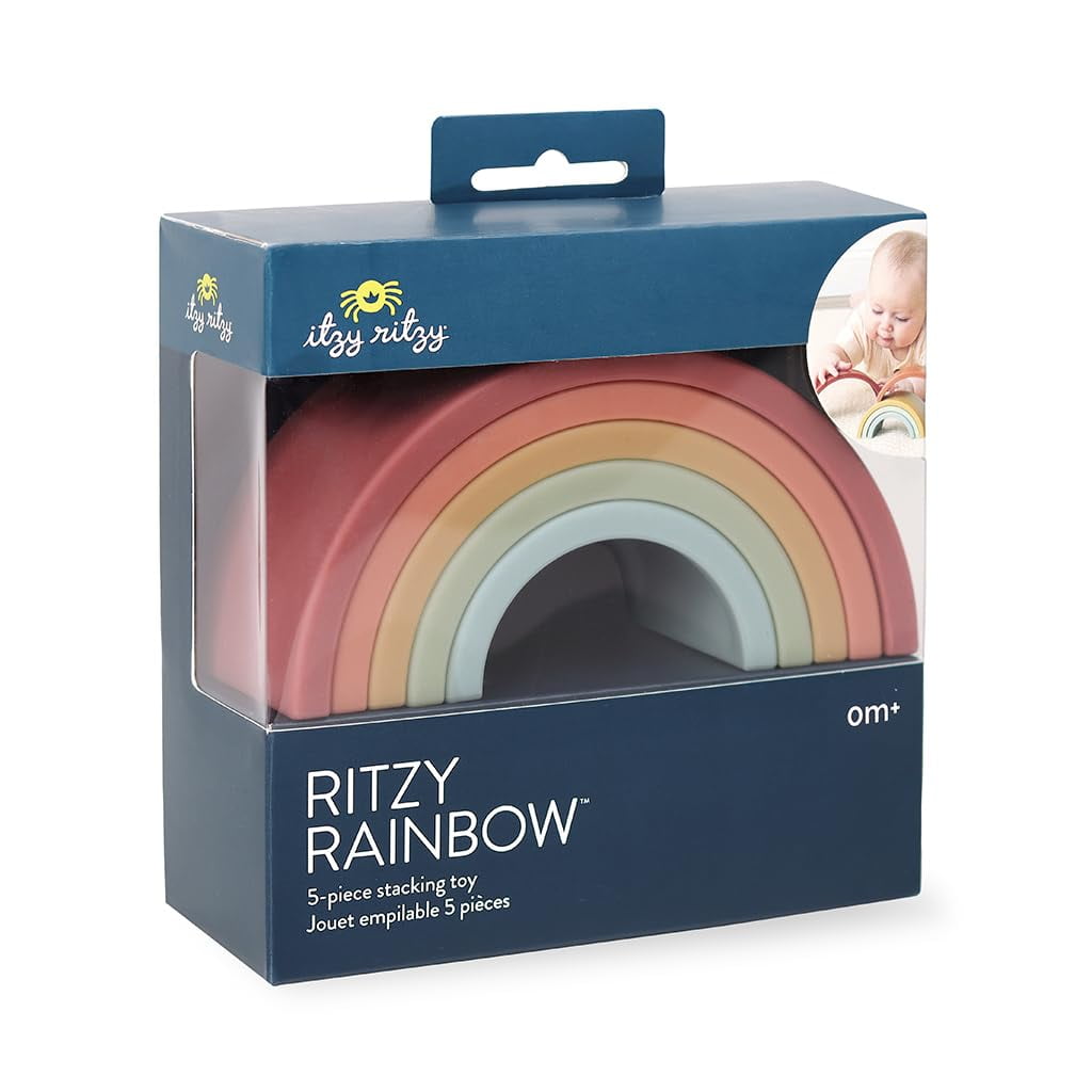 Rainbow Stacker Toy - Includes 5 Arches For Stacking; Helps Develop ...