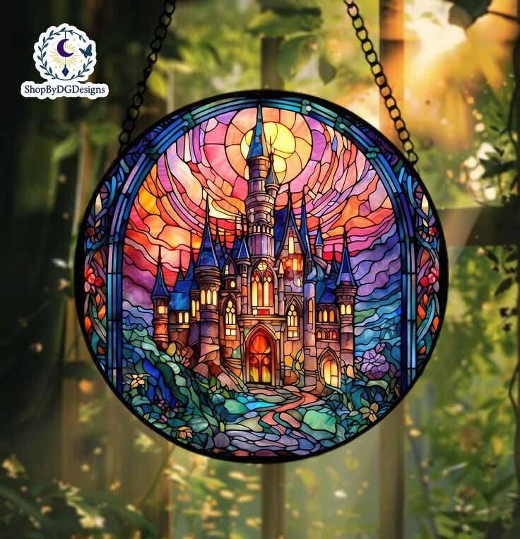 Rainbow Stained Glass Suncatcher, Vibrant Pride Window Art, LGBT ...