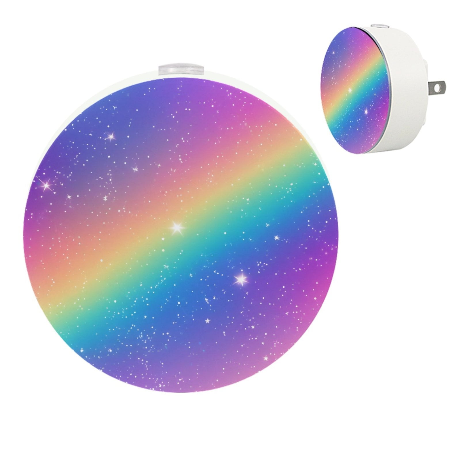 Rainbow Starlight Automatic night lights plug into wall Dusk to Dawn ...