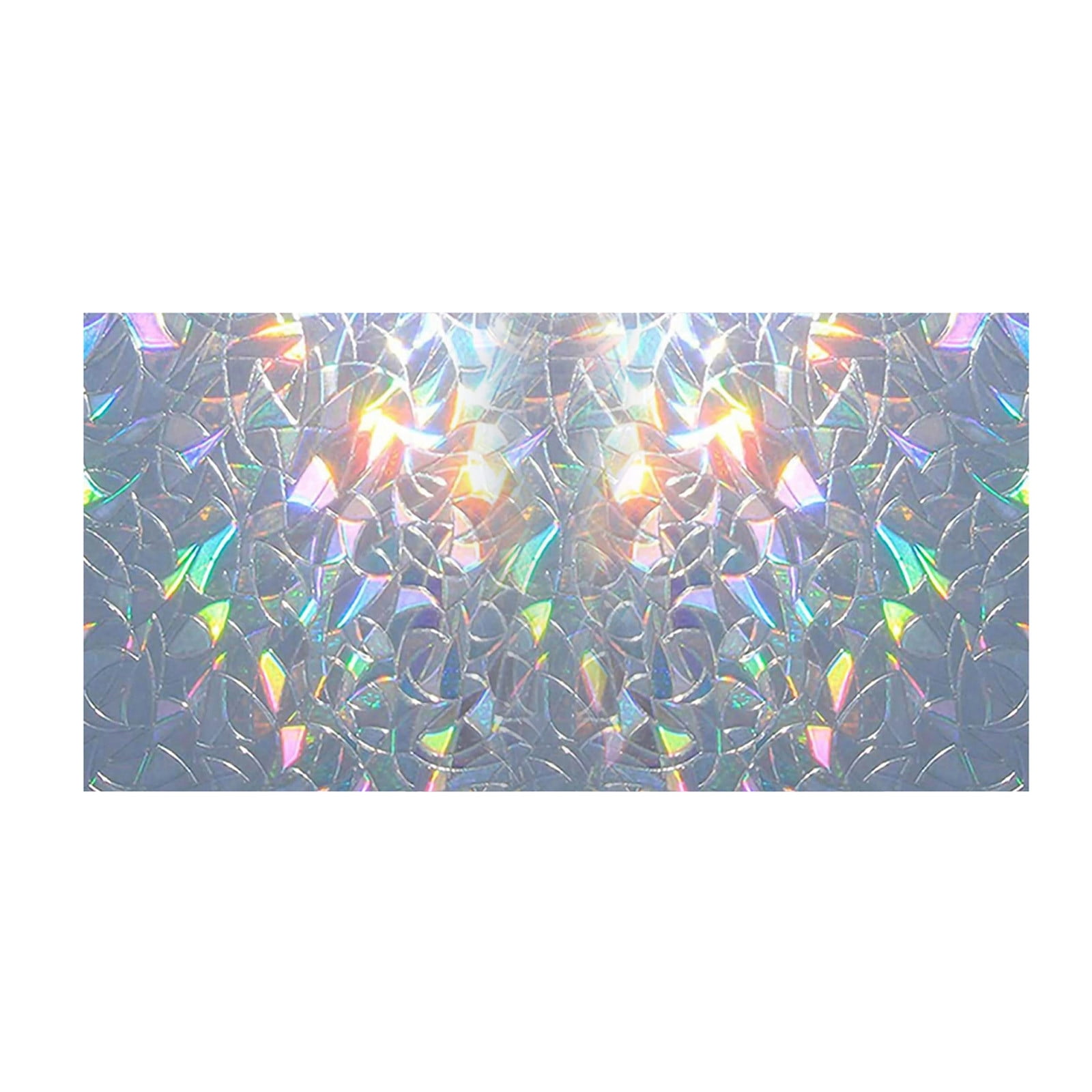 Rainbow Static Cling Window Film, Privacy Sticker with One-Way Vision ...