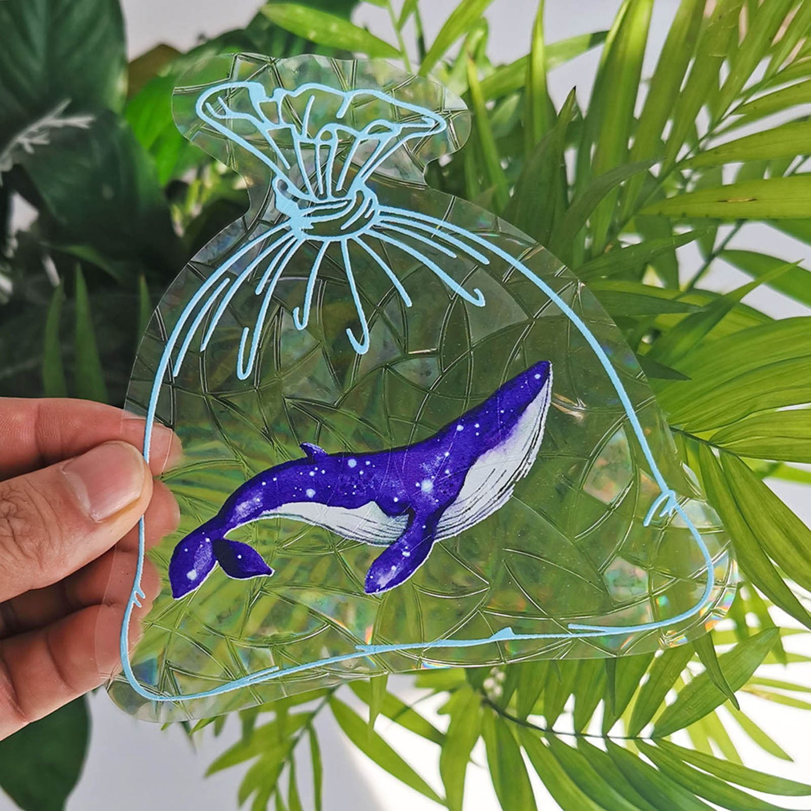 Rainbow Static Sticker Glass Sticker Non Wall Decal Quotes Words for ...