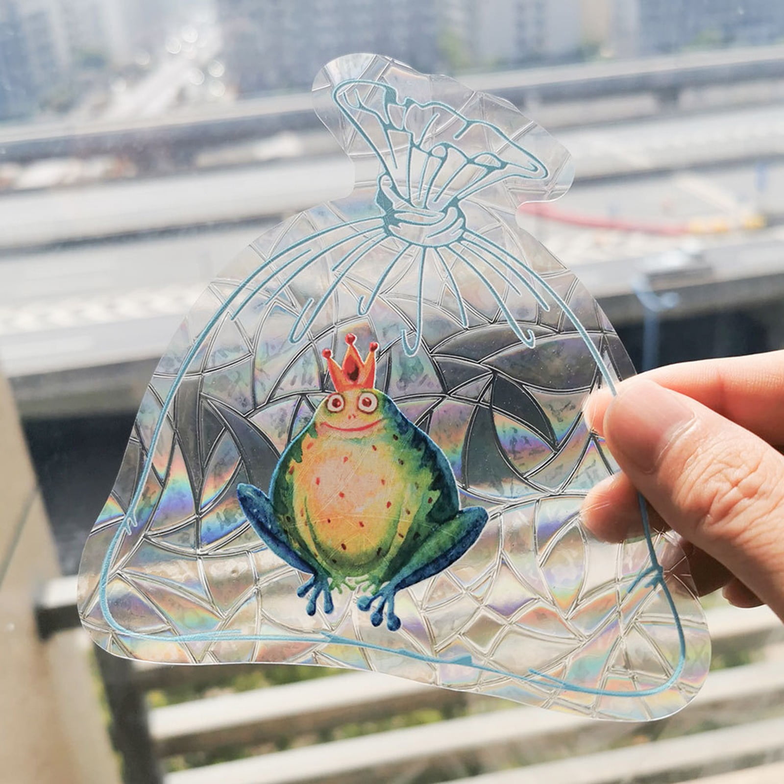 Rainbow Static Sticker Glass Sticker Non Film Window Film,Home Decor ...