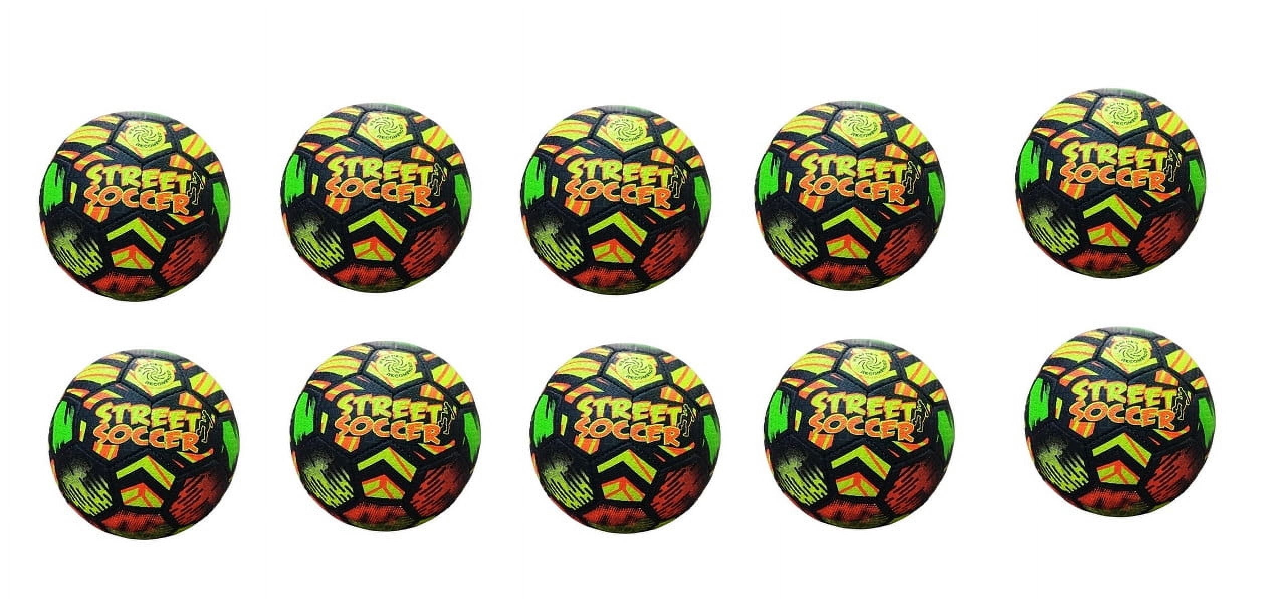 Rainbow Street Soccer Ball, Synthetic Rubber, Training Skills Ball for ...