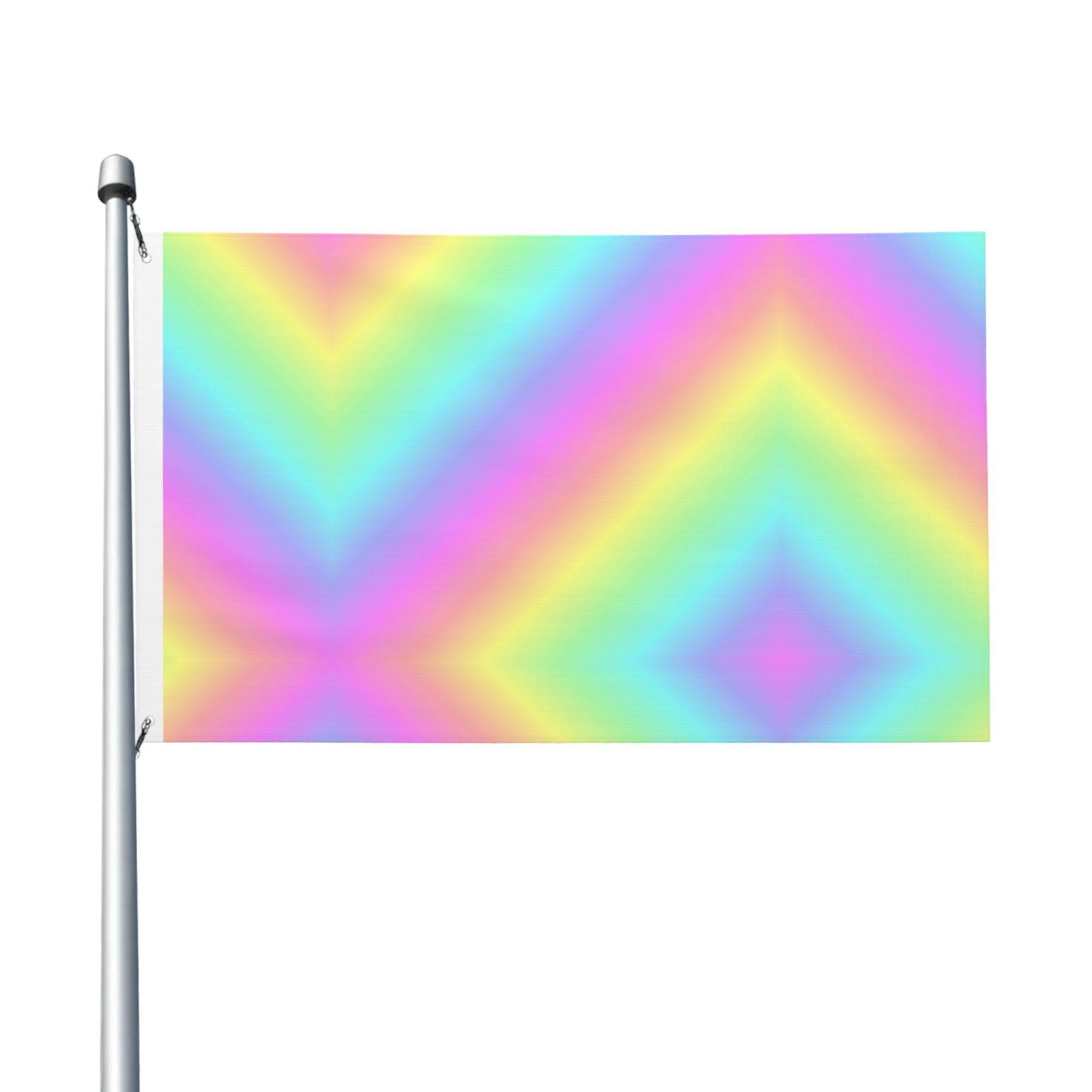 Rainbow Stripe Flags 3 X 5 Foot Printed Bright And Vivid Colors Flag ...