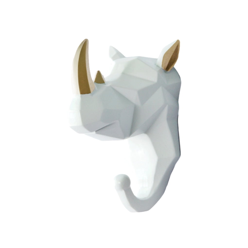 Rainbow Sturdy And Durable Animal Head Key Hook For Easy Organization ...