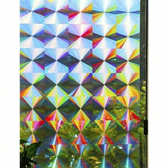 Rainbow Suncatcher Window Film Diffraction Window Film Stained Glass ...