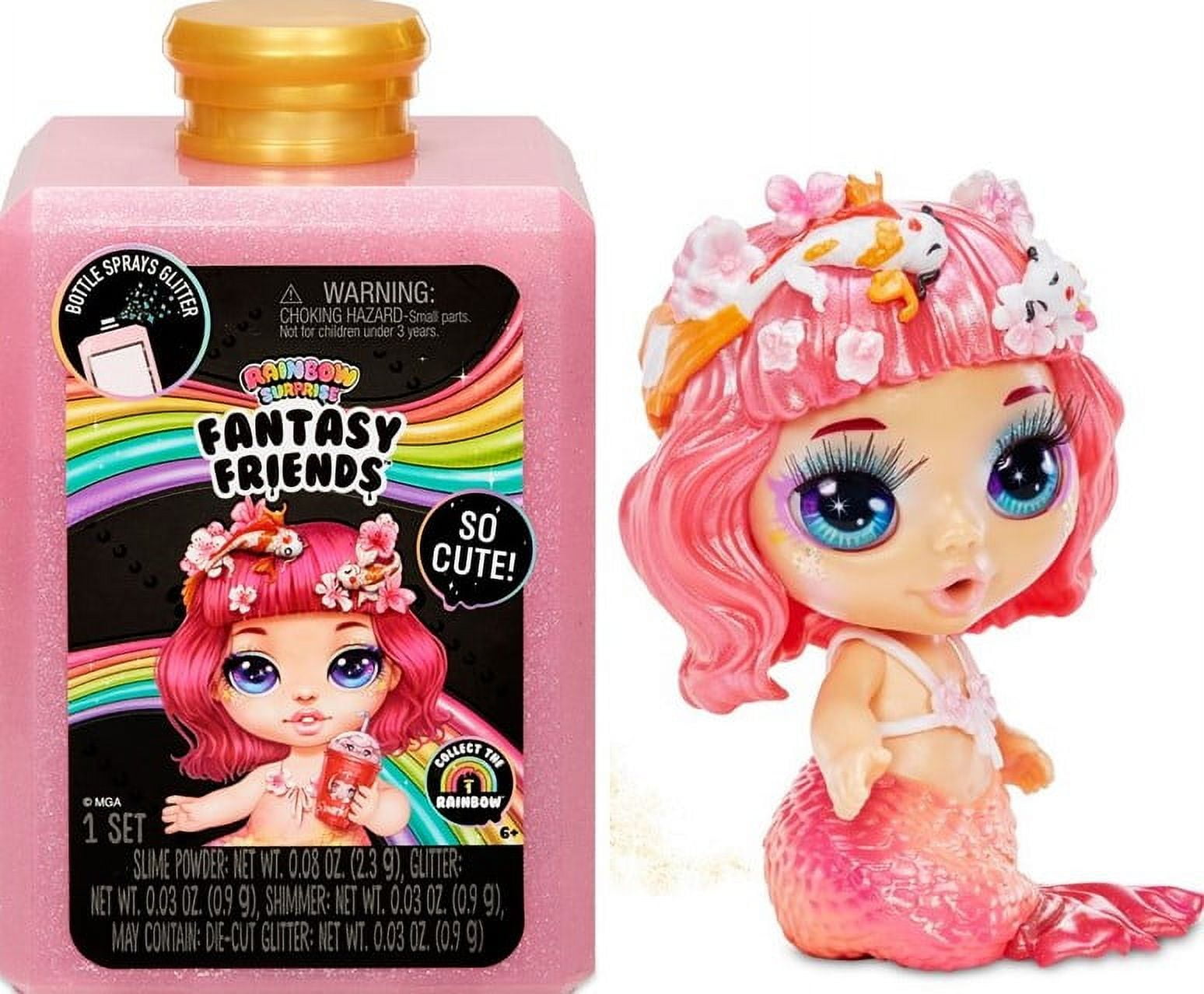 "Poopsie Sparkling Magic Rainbow Surprise Fantasy Friends, 6"" Mini ...