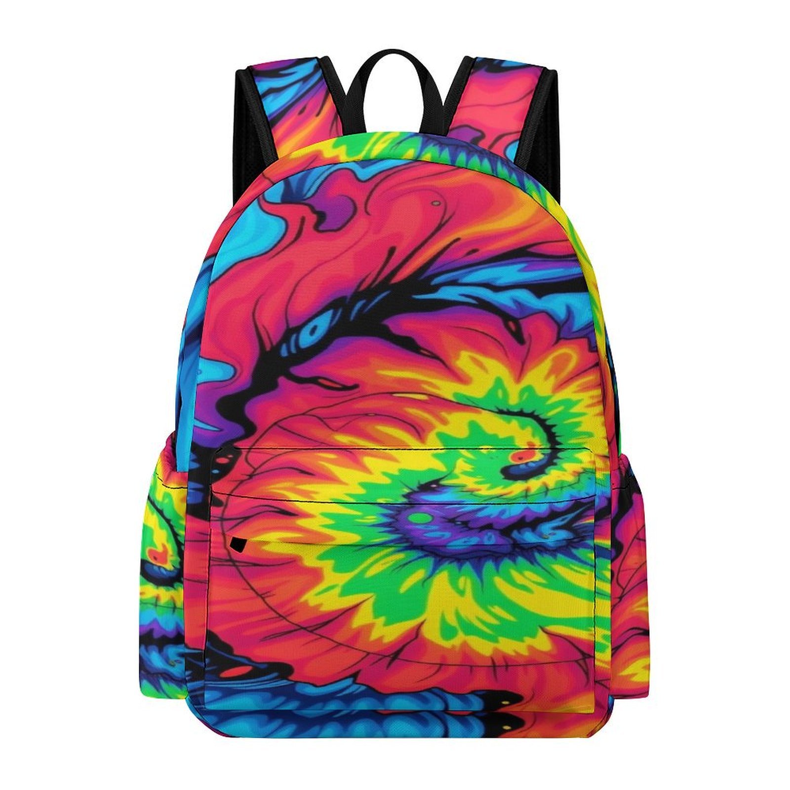 Rainbow Swirl Art Backpack School Bags for Teenagers Students Laptop ...