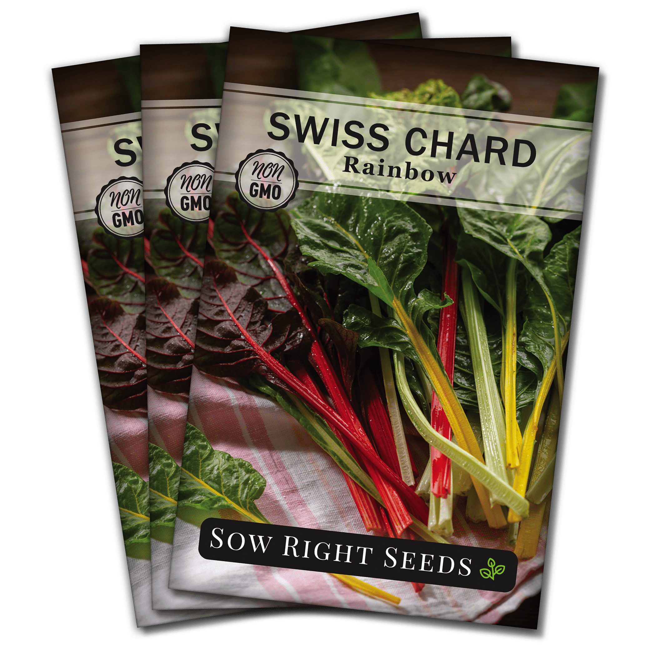 Rainbow Swiss Chard Seeds - Non GMO Heirloom Varieties for your Home ...