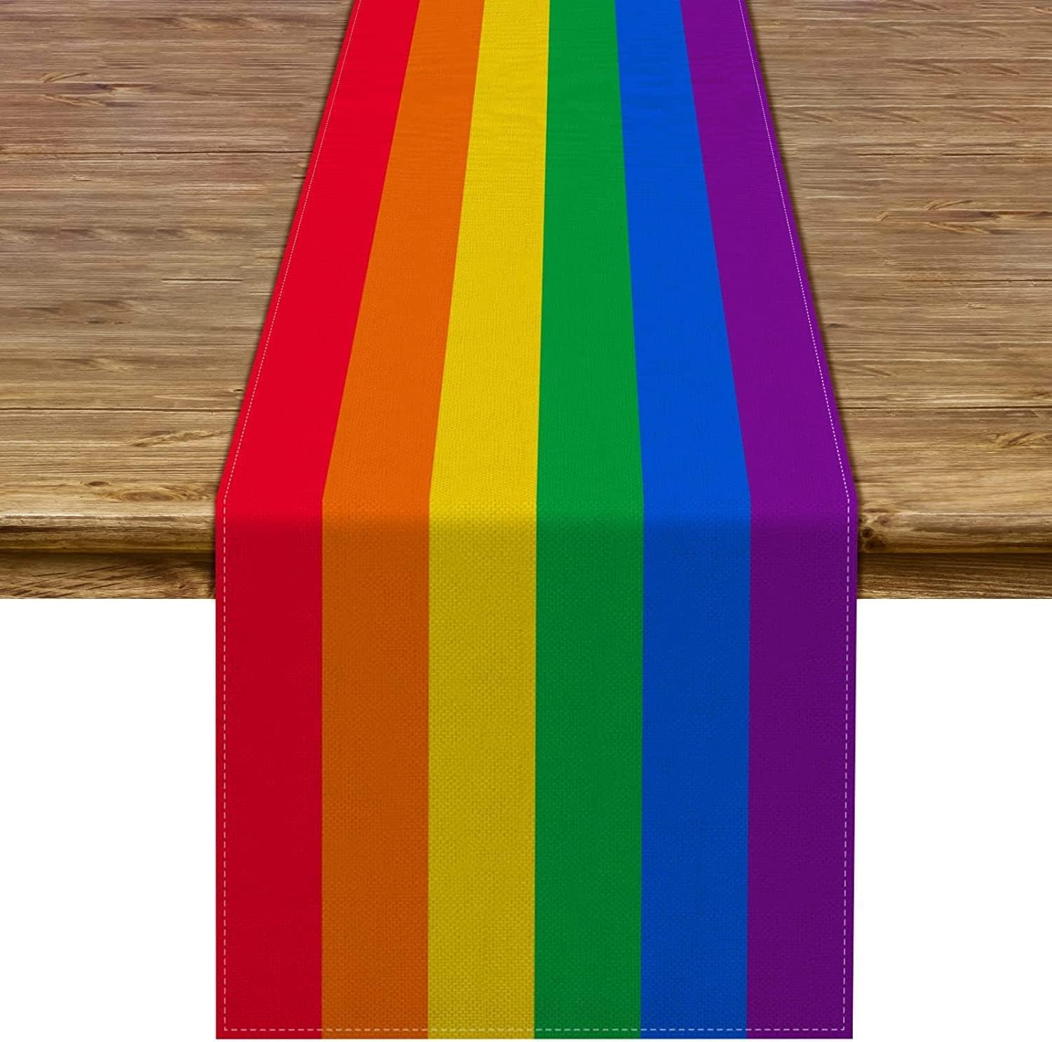 Rainbow Table Runner Pride Day LGBT Gay Pride Lesbian Transgender ...