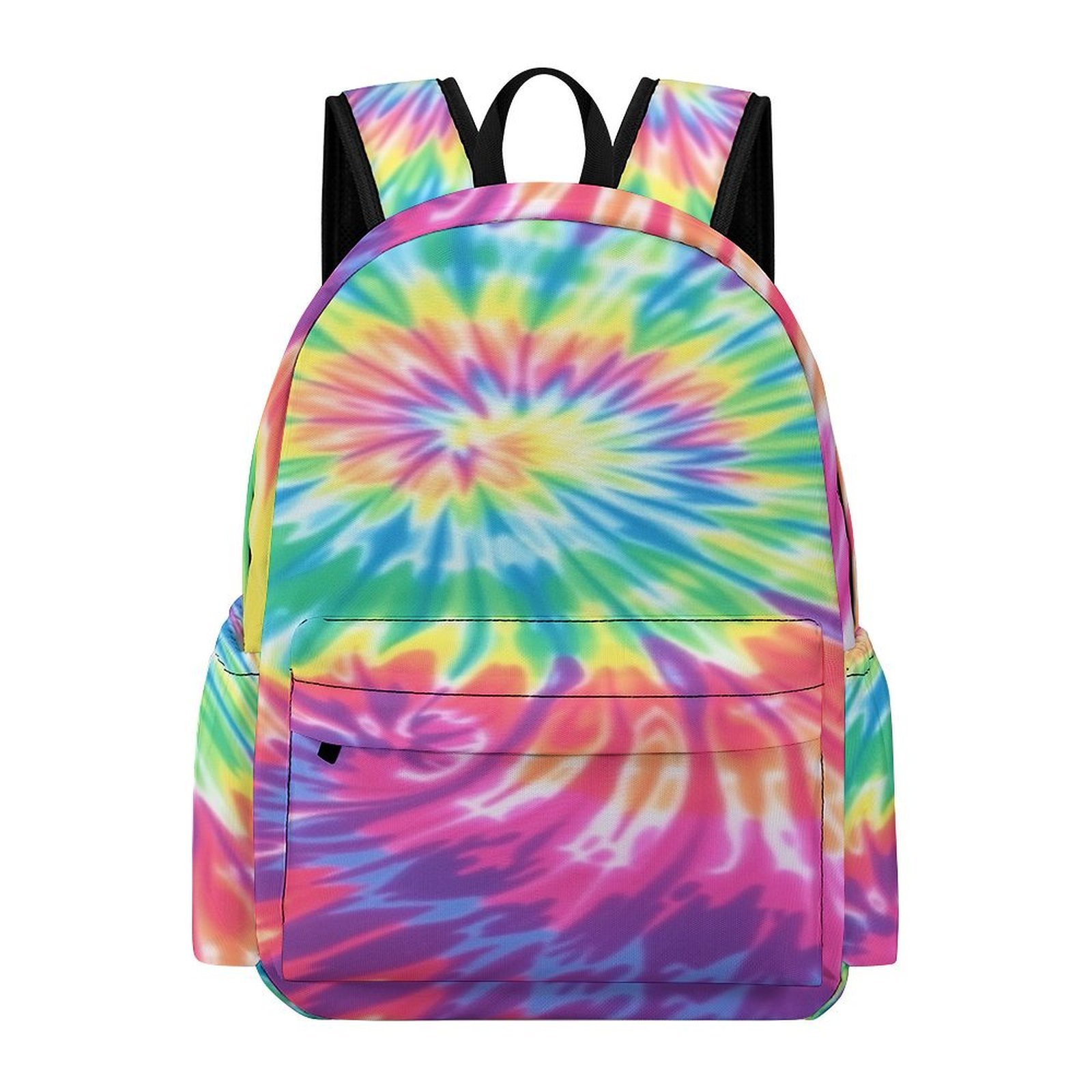 Rainbow Tie Dye Swirl Backpack School Bags for Teenagers Students ...