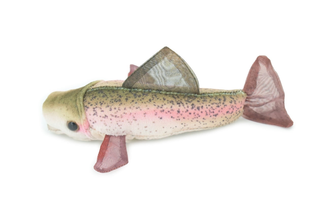 Rainbow Trout Finger Puppet, Very Nice Plush Trout, Stuffed Fish ...