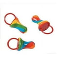 Rainbow Twist Pacifier Fruit Candy Sucker Rings - 12 Count - Walmart.com