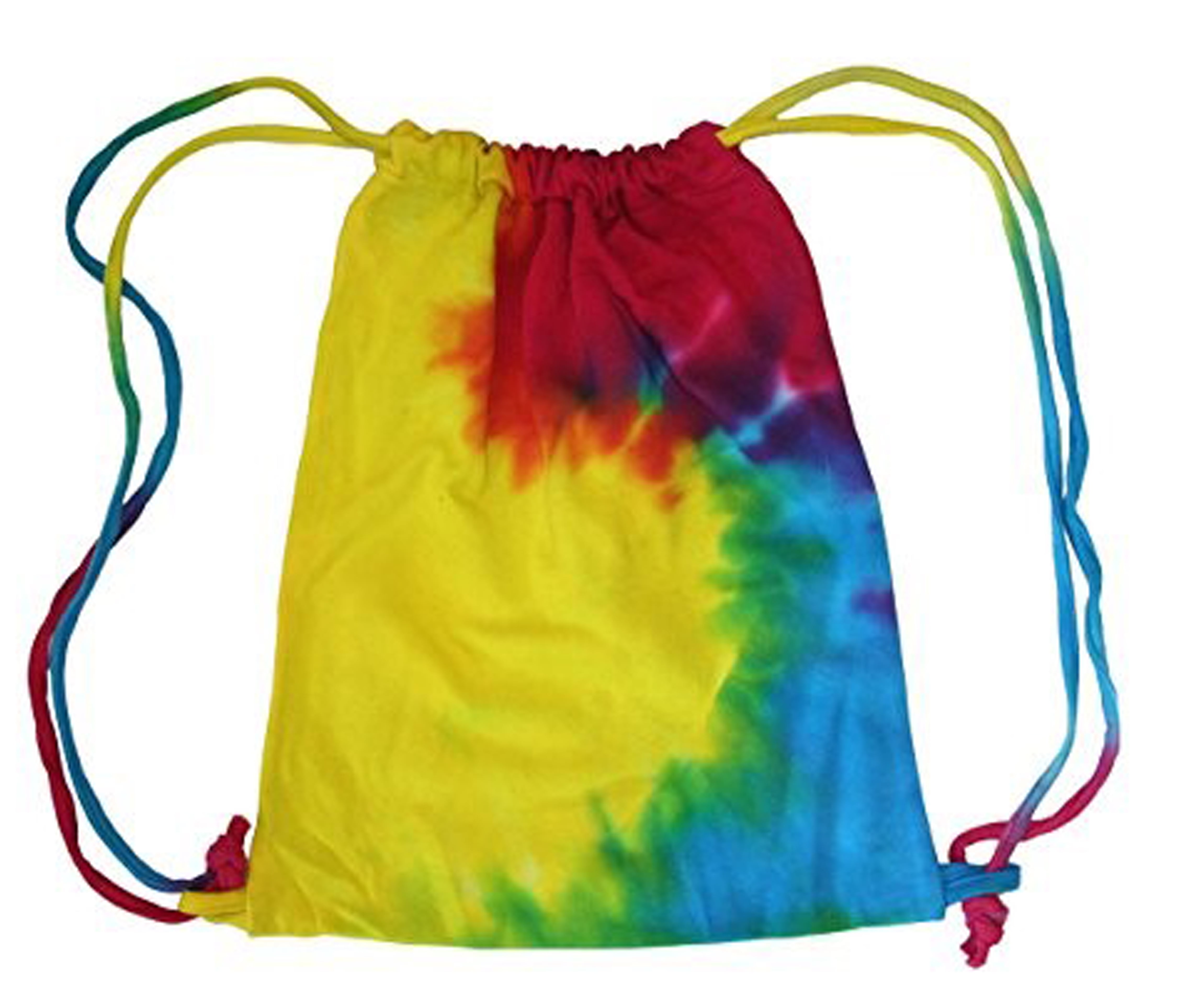 Rainbow Tye Dye Drawstring Sling Bag - Walmart.com