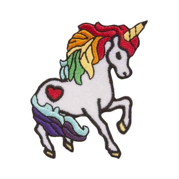 Rainbow Unicorn Patch - Walmart.com