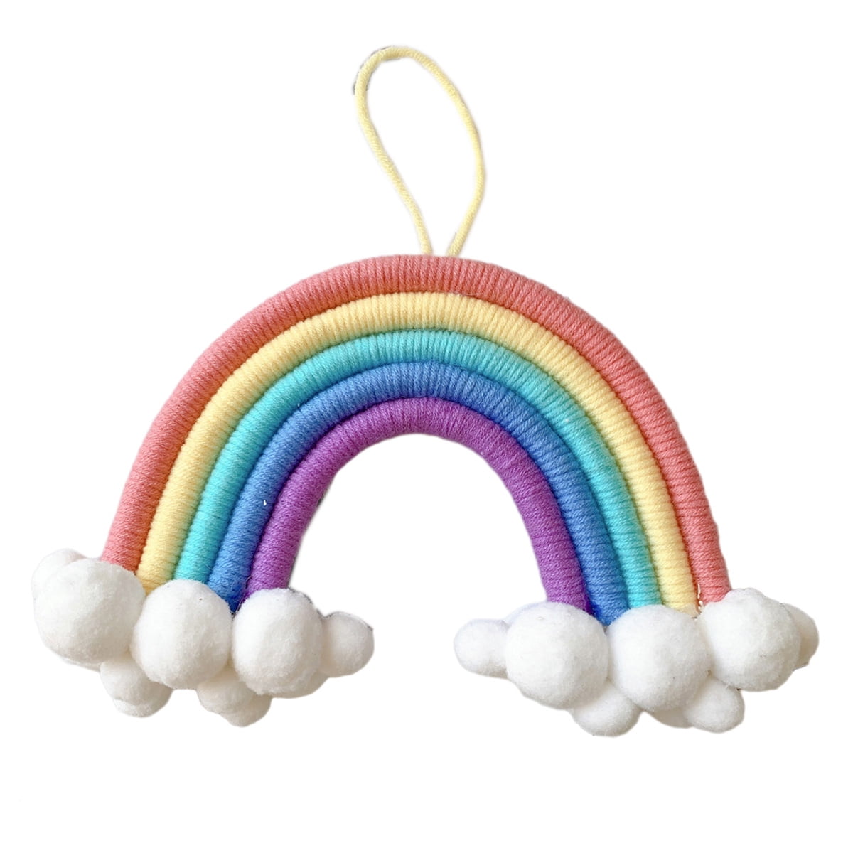 Rainbow Wall Hanging,5 Layers Rainbow Macrame Wall Hanging -Style 1 ...