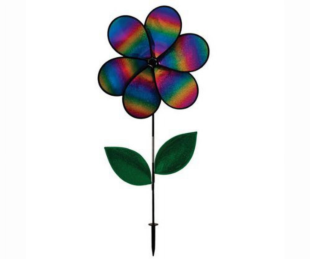 Rainbow Whirl Flower with Leaves - Walmart.com