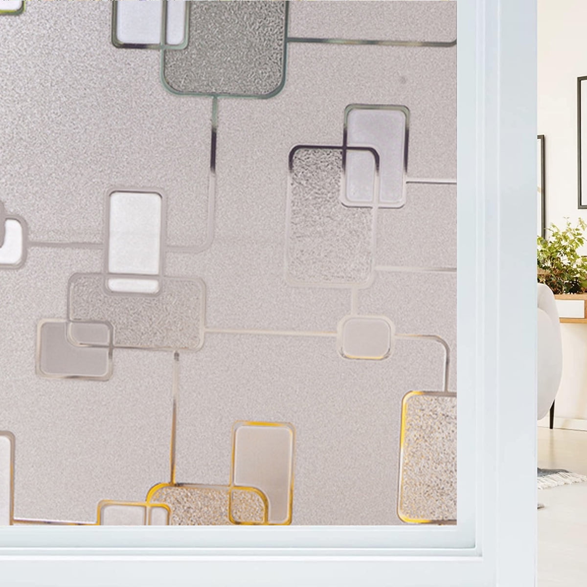 Rainbow Window Film Window privacy film, Rainbow window glue, 3D ...