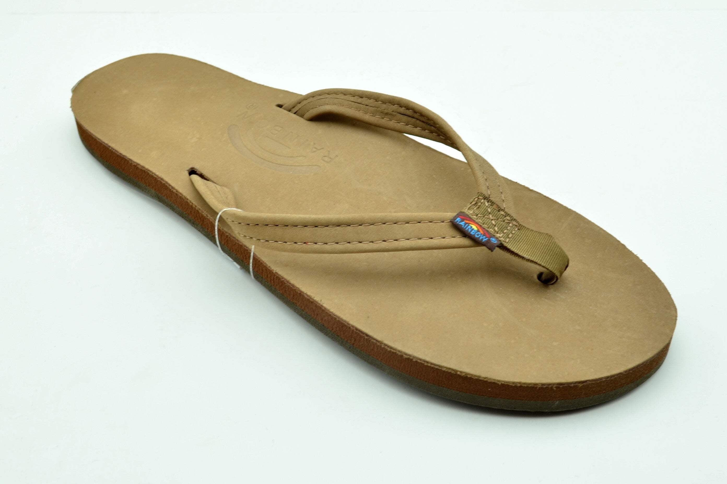 Rainbow Women's Narrow Strap Single Layer Leather Sandal - Walmart.com