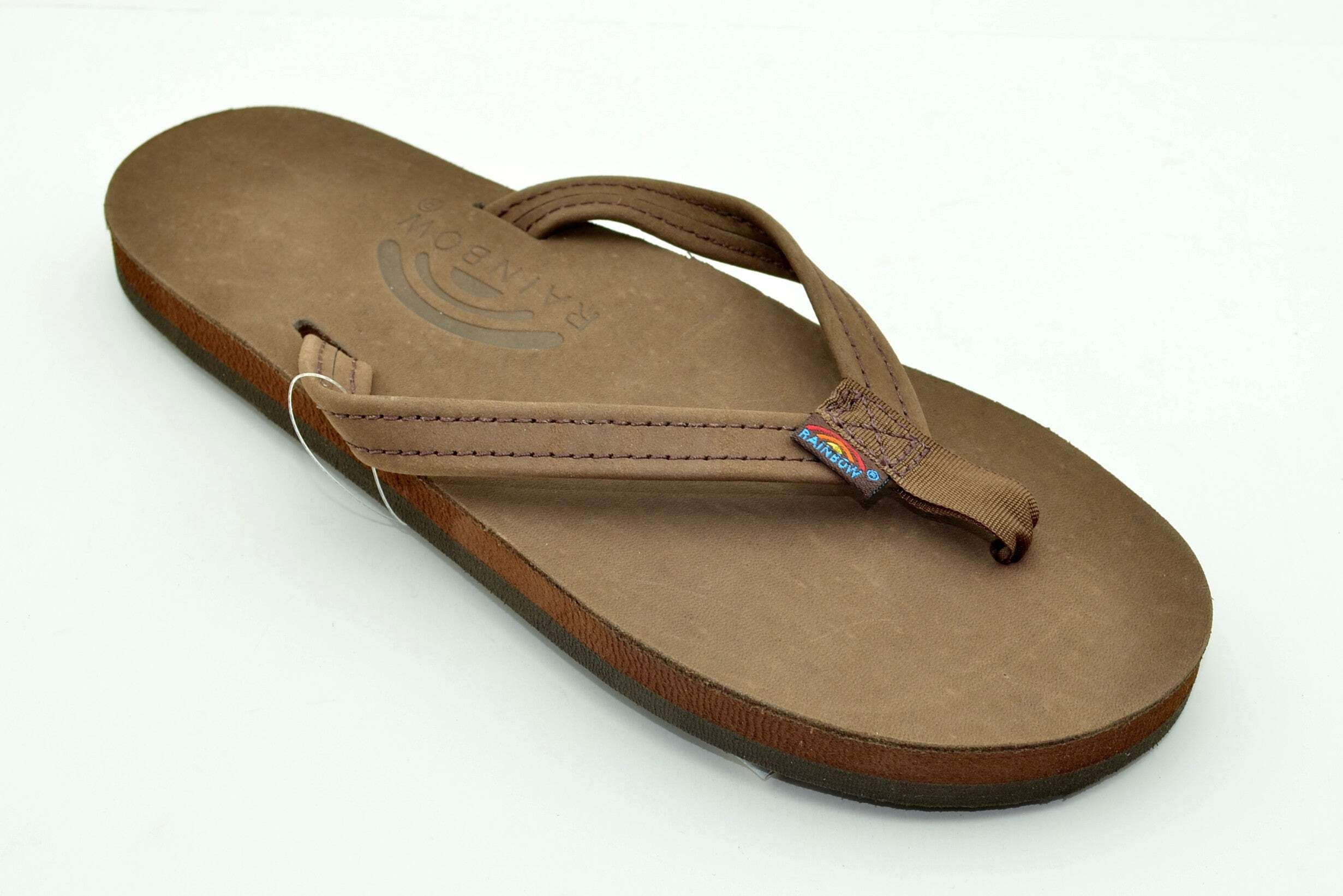 Rainbow Women's Premier Leather Single Layer Narrow Strap Flipflop ...