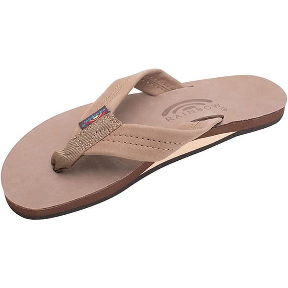 Rainbow Womens Single Layer Premier Leather with Arch Support Sandals ...