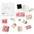 Rainbow Wood Stamp Jar Set by Recollections™ - Walmart.com