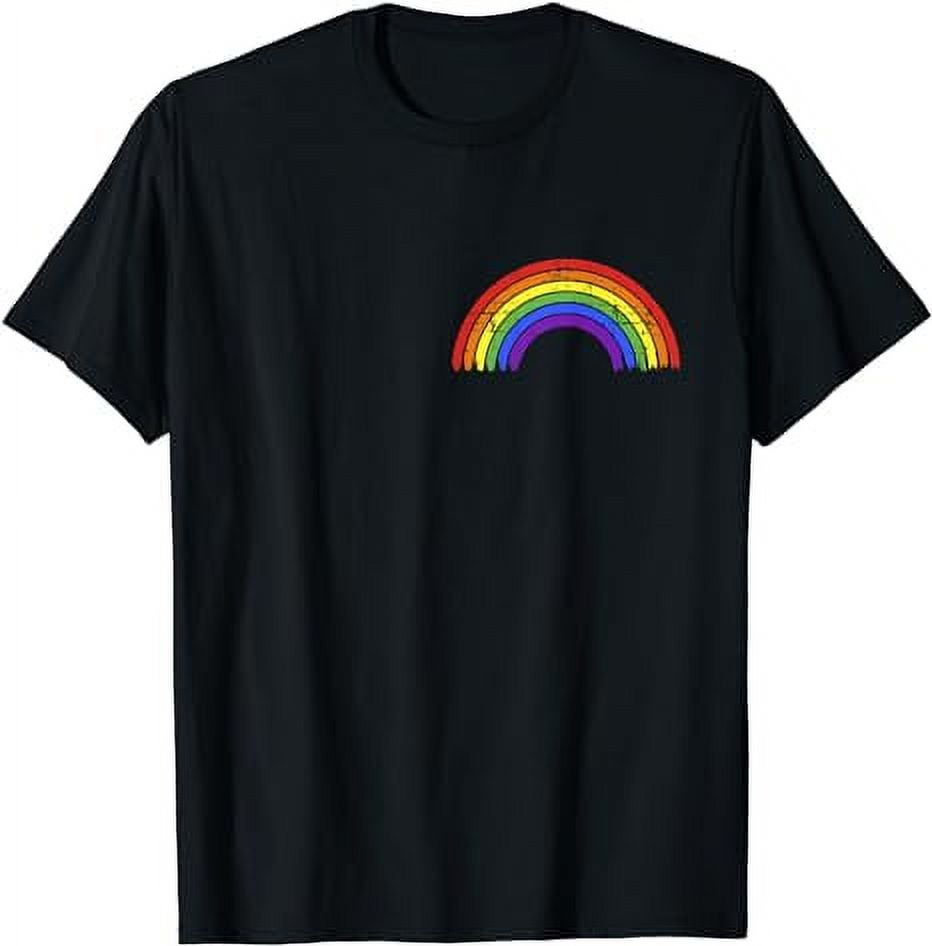 Rainbow flag for LGBTQ+ pride month awareness T-Shirt - Walmart.com