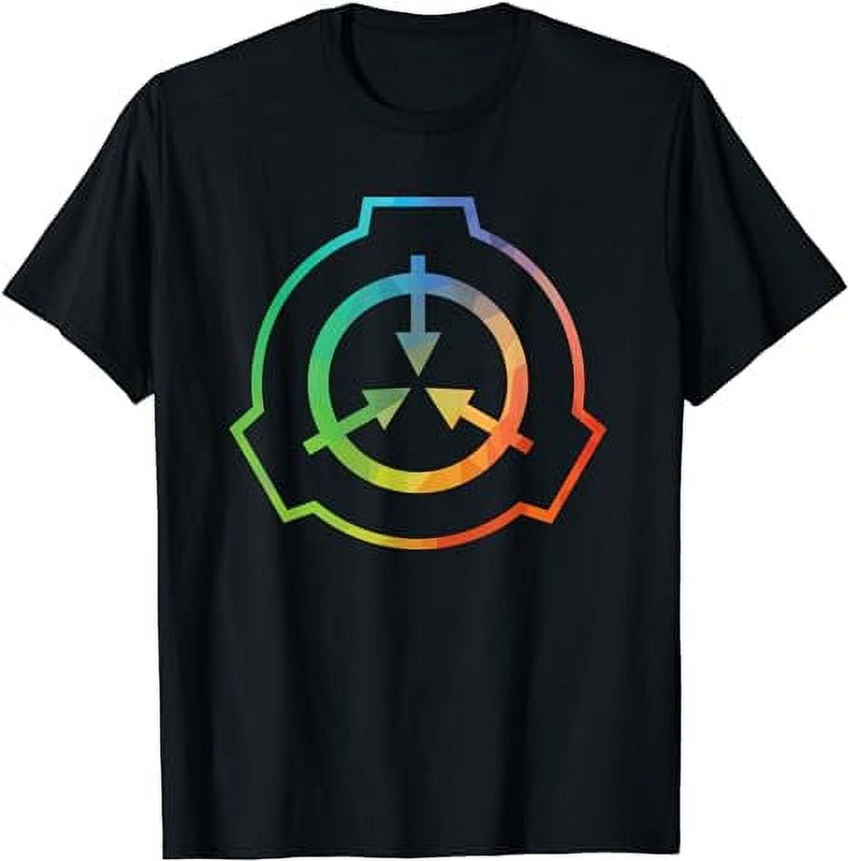 Rainbow logo secure contain protect scp foundation T-Shirt - Walmart.com