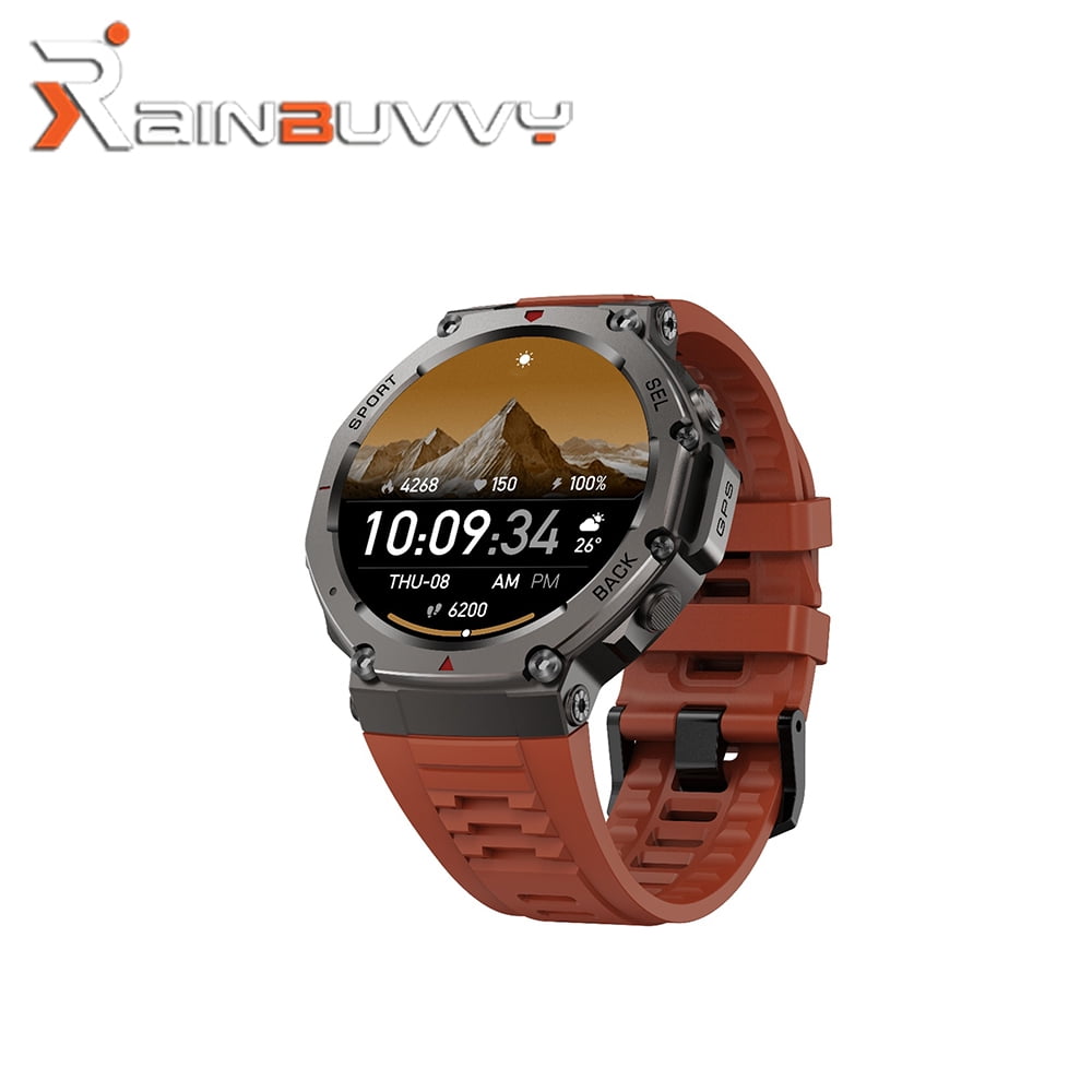 Rainbuvvy New DM58 Drop Resistant GPS Smart Watch 1.43 Inch AMOLED 5ATM ...