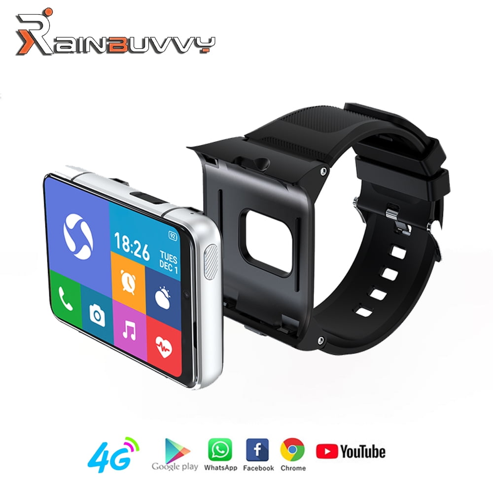 Rainbuvvy S999 4G Smart Watch 2.88 inch MTK6761 4GB+64GB Dual Camera 500W/1300W Built-in GPS ...