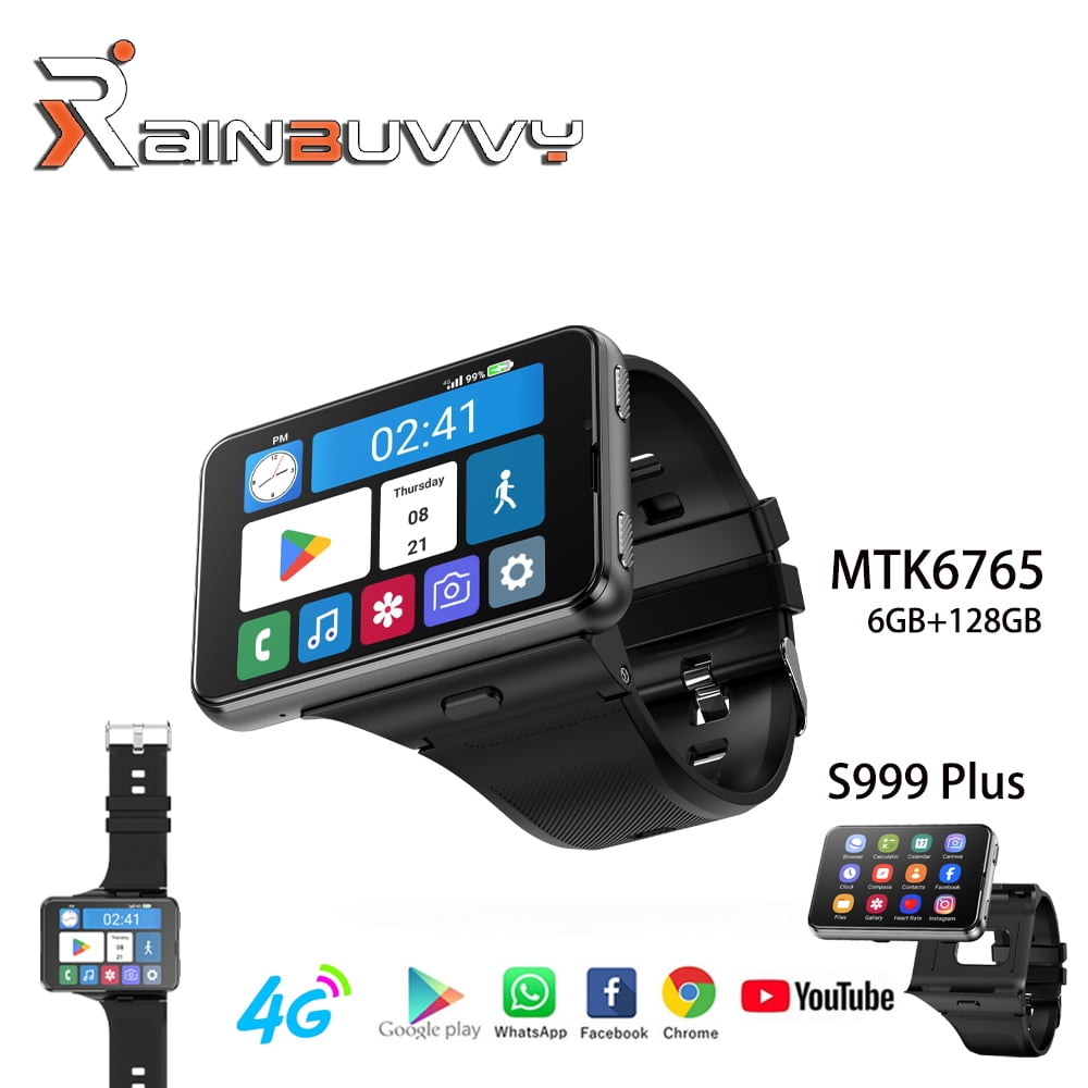 Rainbuvvy S999 Plus 4G Smart Large Screen Watch 2.88-inch TFT Display ...