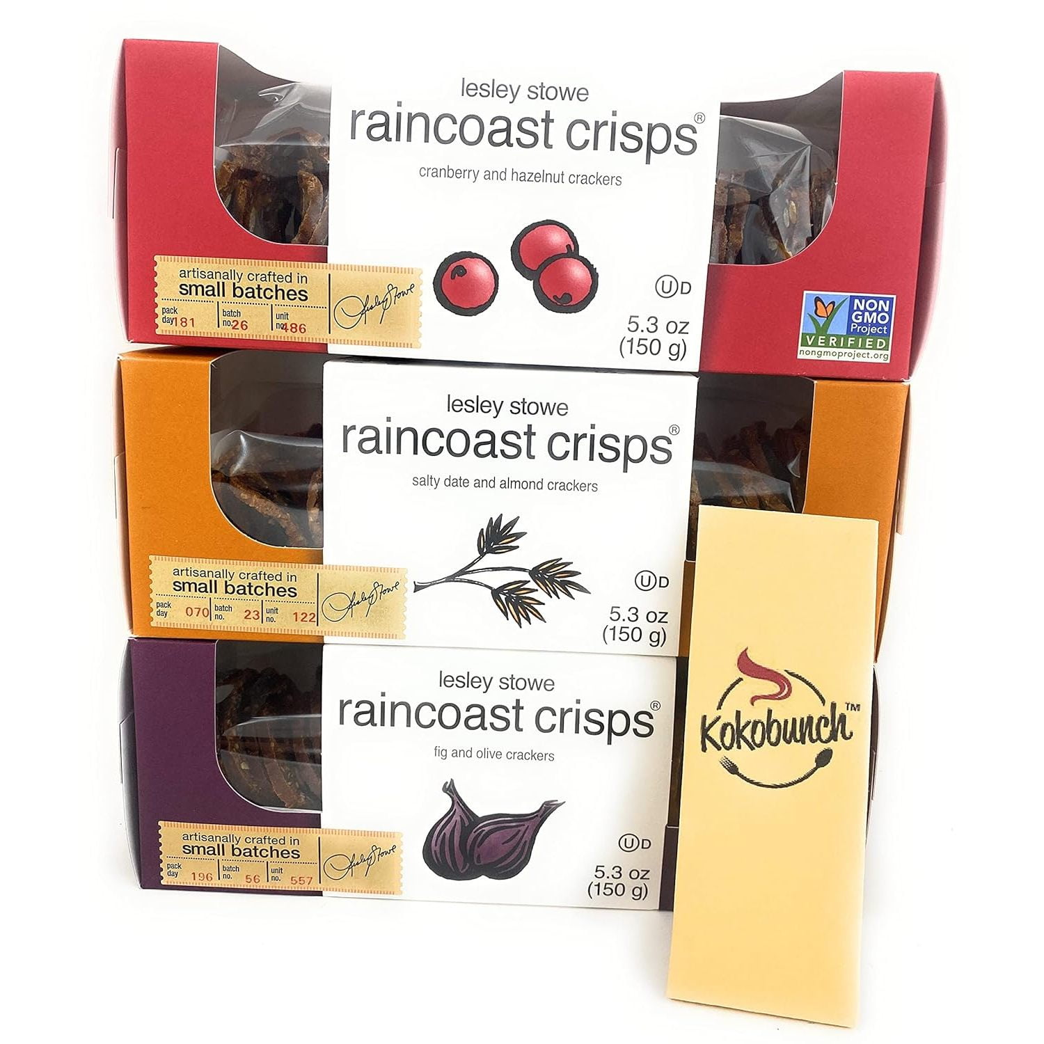 Raincoast Crisps Crackers Crisp Snack Cracker Variety Bundle by Lesley ...