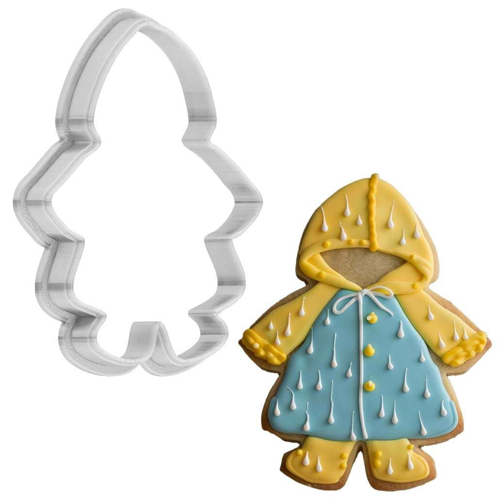 Raincoat Cookie Cutter 4 Inch Made in USA by WONDERTORY - Walmart.com