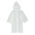 Raincoat Rain Disposable Poncho Sleeves Thick Rainwear Emergency Coat ...