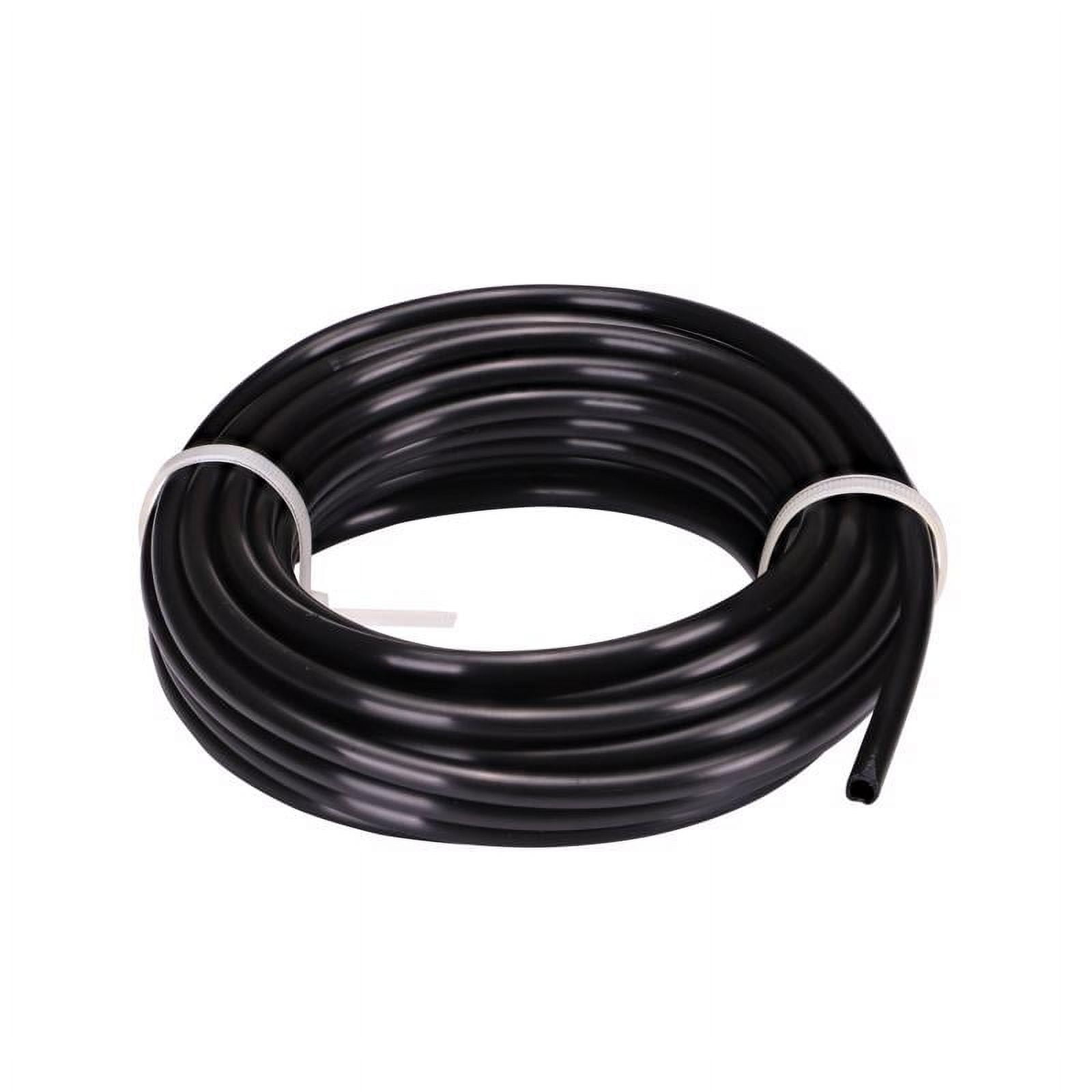 Raindrip 016025P Drip Irrigation Poly Tubing Black - 0.25 in. x 25 ft ...
