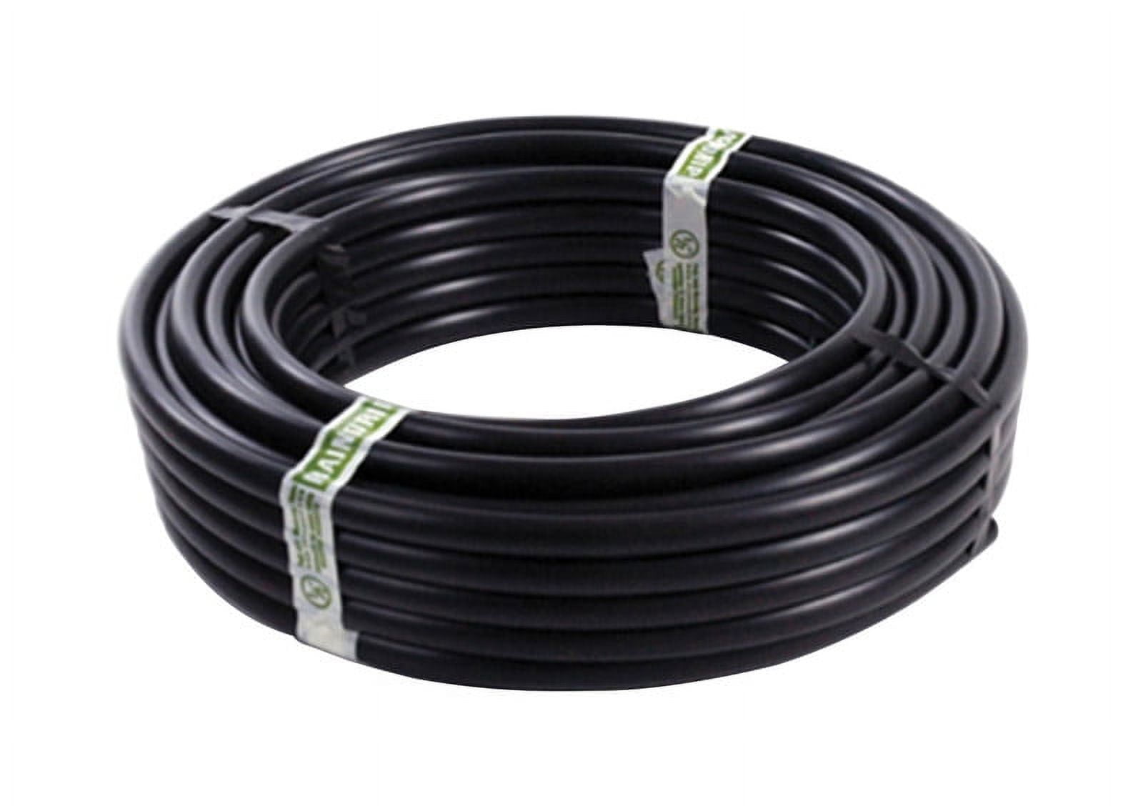 Raindrip 062010P Drip Watering Hose, Black Poly .710-In. x 100-Ft ...