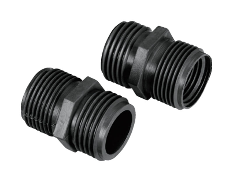 Raindrip 3-Way Connector Threaded Coupling - Plastic, Smooth Finish - 1 ...