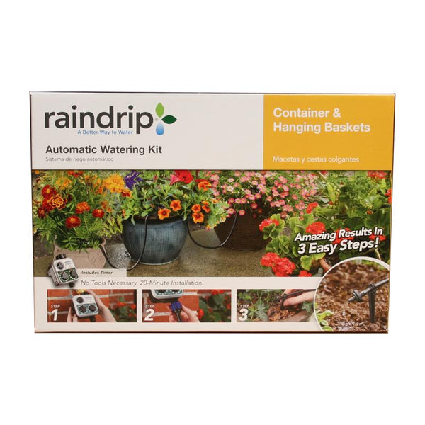 Raindrip Drip Irrigation Plant Watering Kit - Walmart Business Supplies
