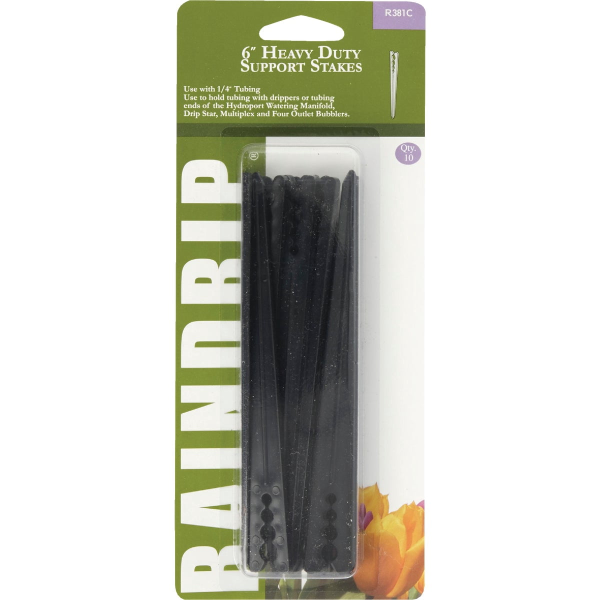 STAKE F/1/4" TUBING CD10 (Pack of 1) - Walmart.com
