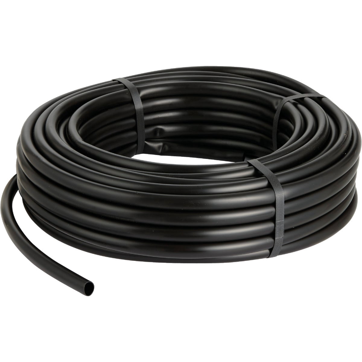 Raindrip Polyethylene Drip Irrigation Tubing, 5/8 in. x 100 ft., Black ...