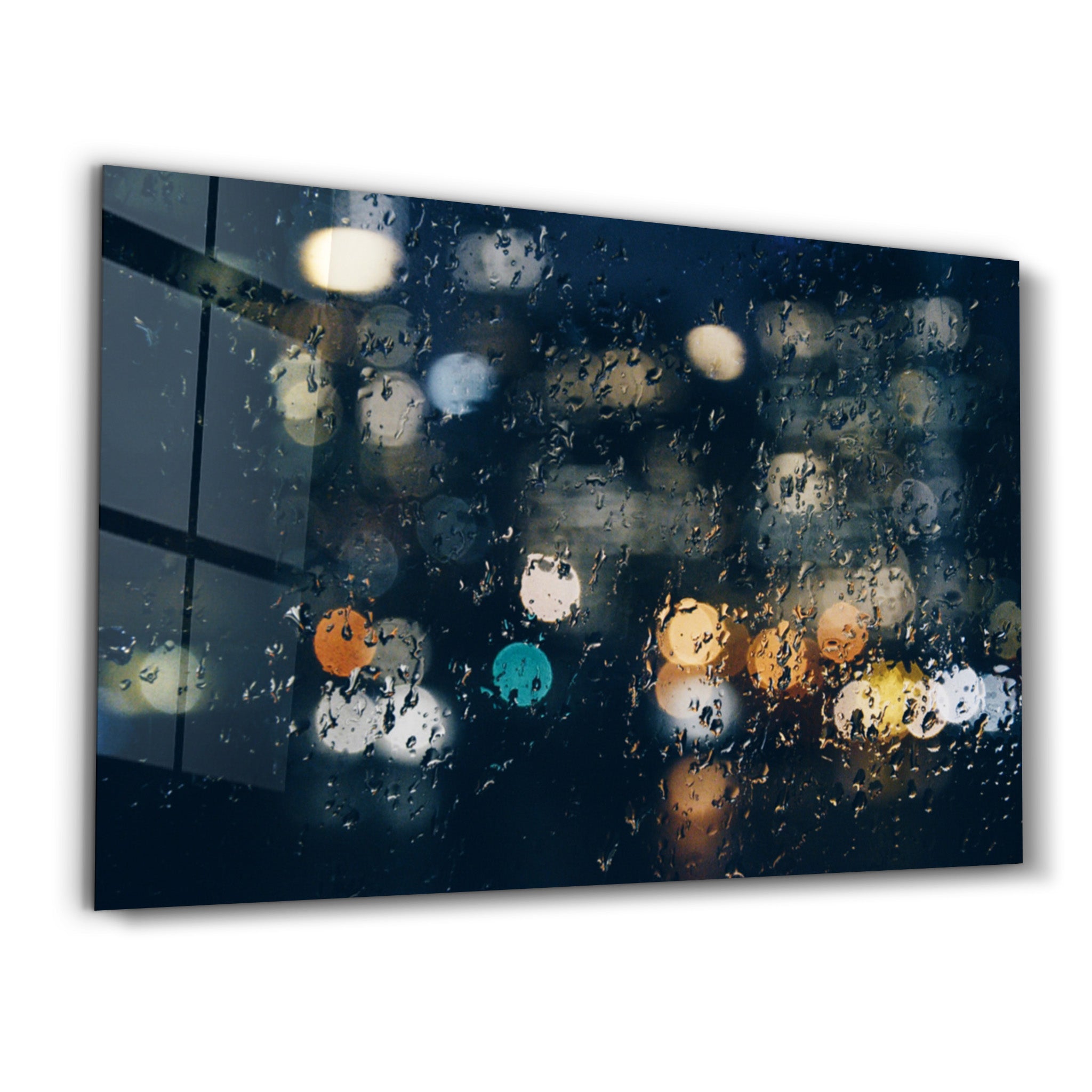 Raindrop Reflection | Glass Wall Art - Walmart.com