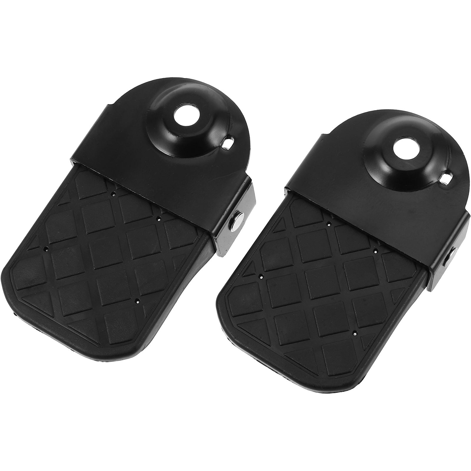 Raindrops 1 Pair Foldable Footrest Pedal for Motorcycle Riders Mini ...