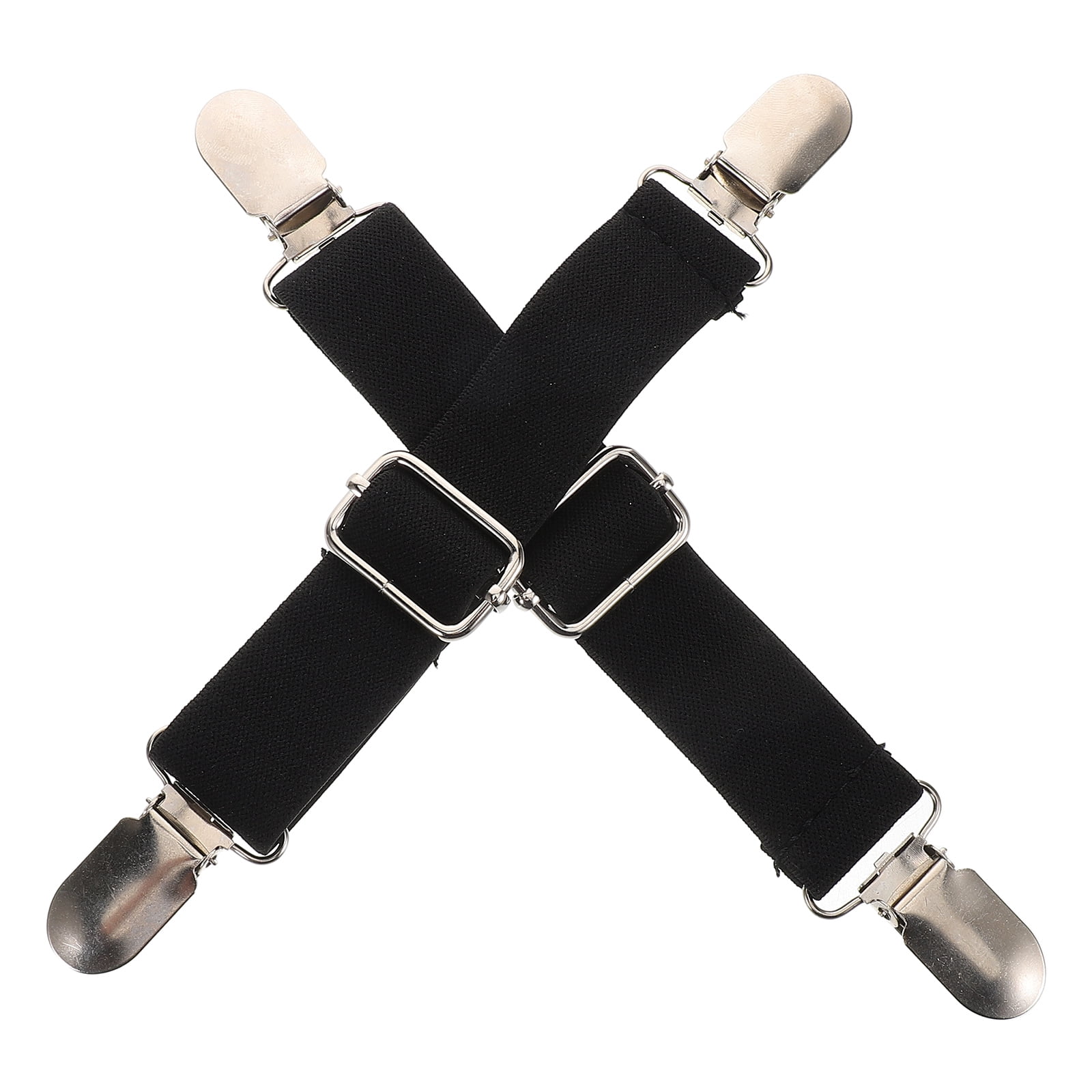 Raindrops 1 Pair Adjustable Elastic Boot Straps Stirrup Pants Clips ...