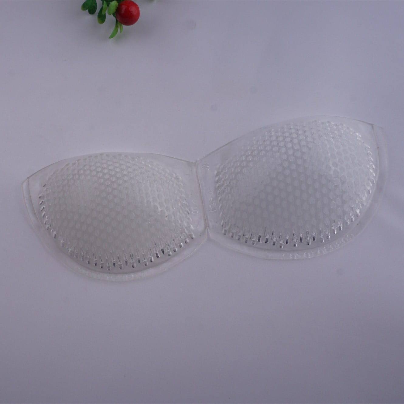 Raindrops 1 Pair Breathable Honeycomb Silicone Bra Inserts Semi ...