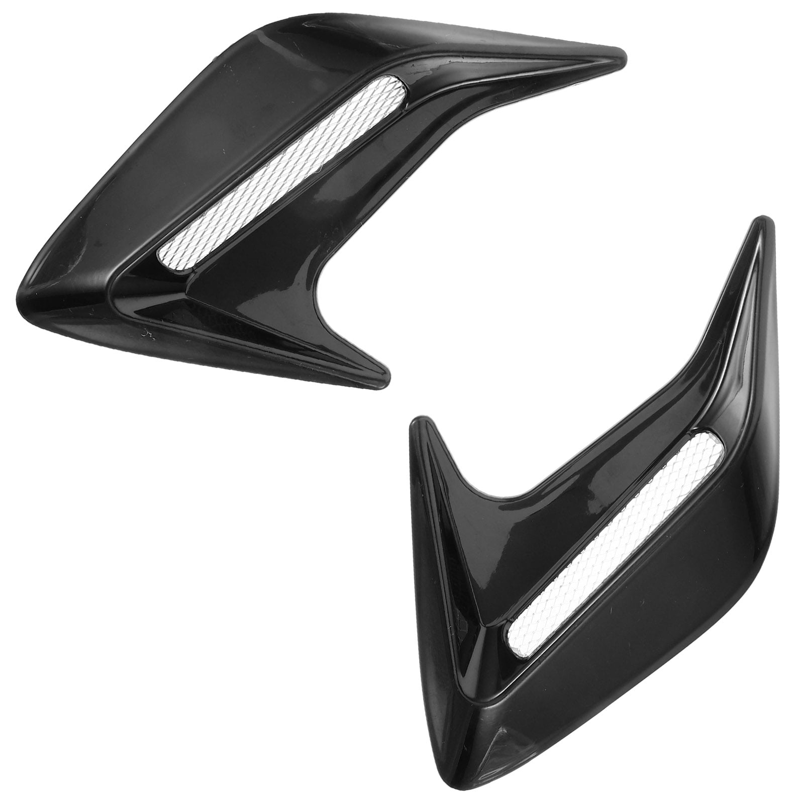 Raindrops 1 Pair Car Hood Air Vents Stickers Car Hood Vent Decals ...