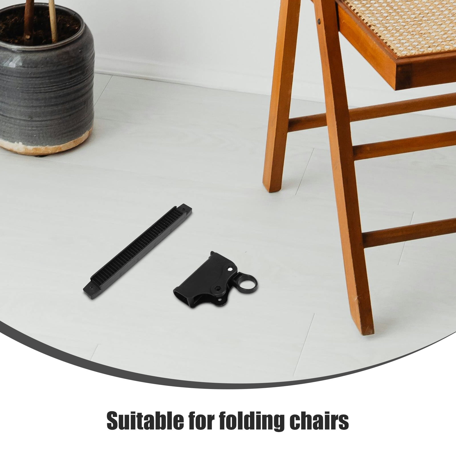 Raindrops 1 Pair Foldable Chair Replacement Parts Plastic Locking Latch ...